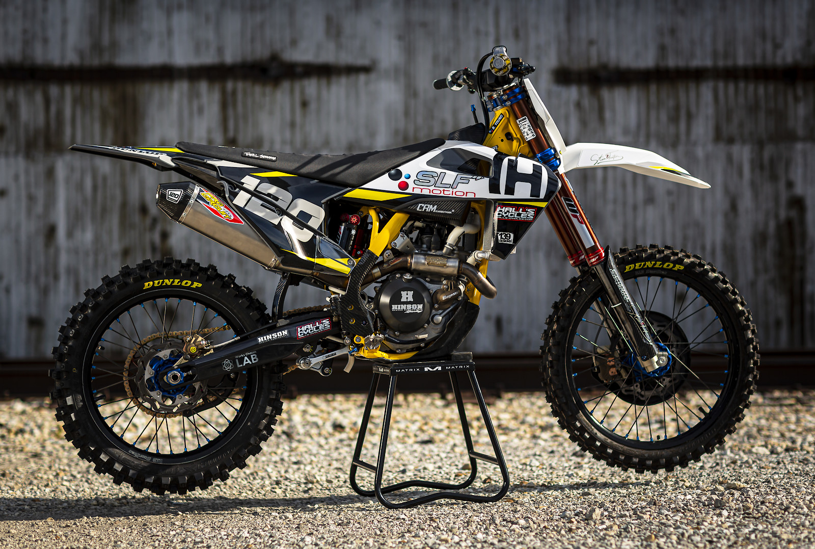 SLF Motion Husqvarna FC450 - MOTO120's Bike Check - Vital MX