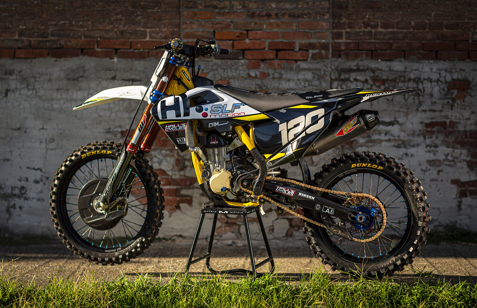 SLF Motion Husqvarna FC450 - MOTO120's Bike Check - Vital MX