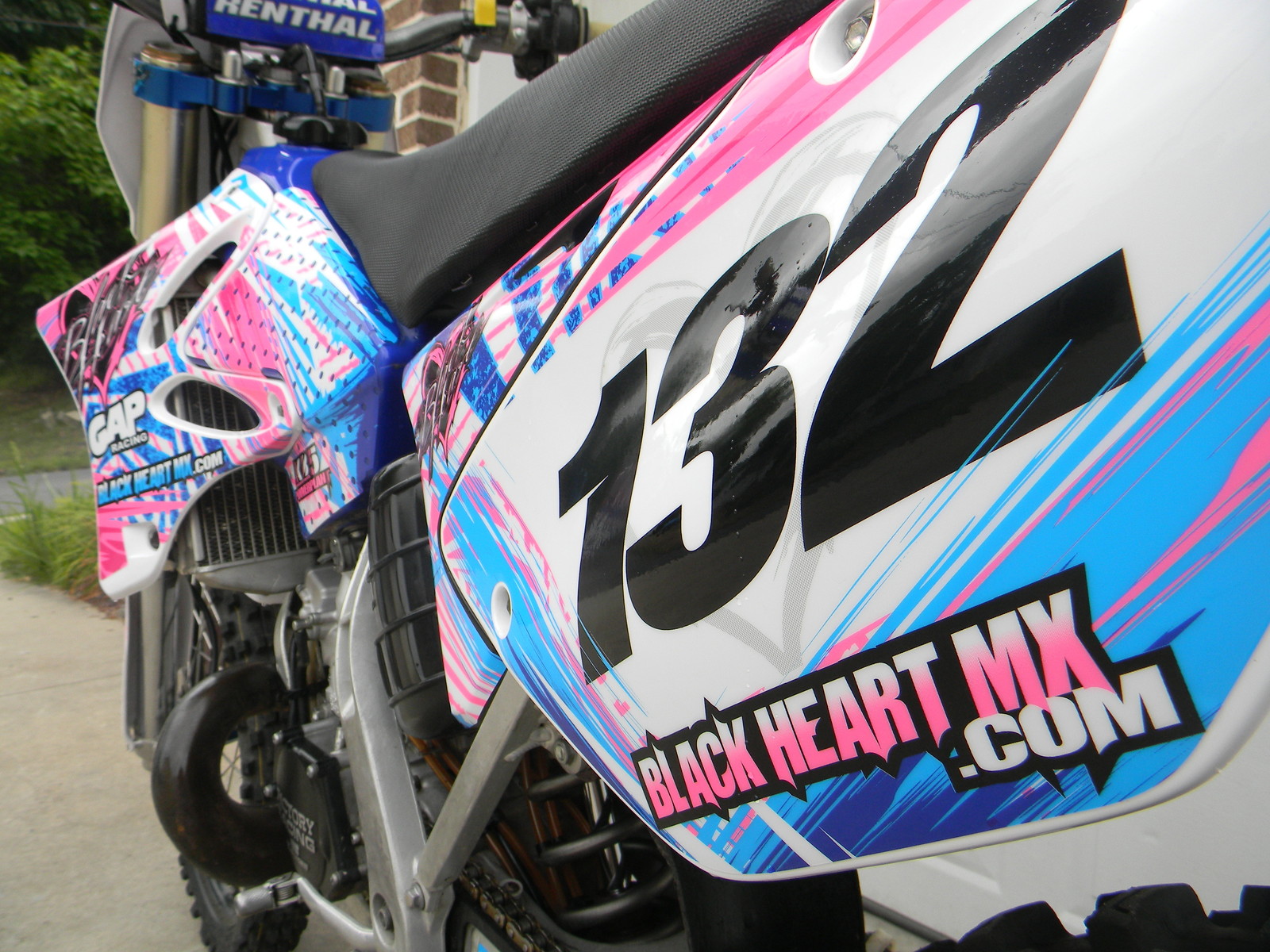 Black Heart MX graphics - blackheartmx's Bike Check - Vital MX