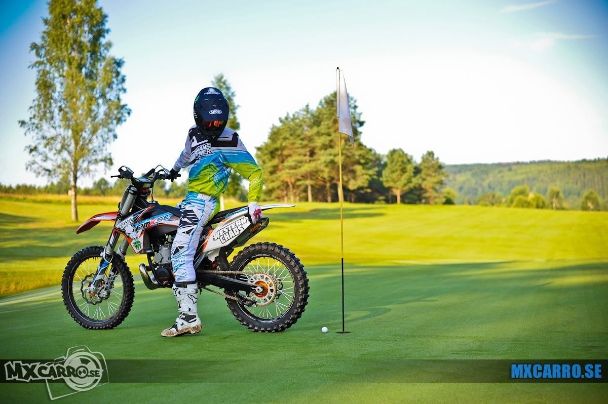 Motocross on golf course in Sweden - mxcarro - Motocross Pictures ...