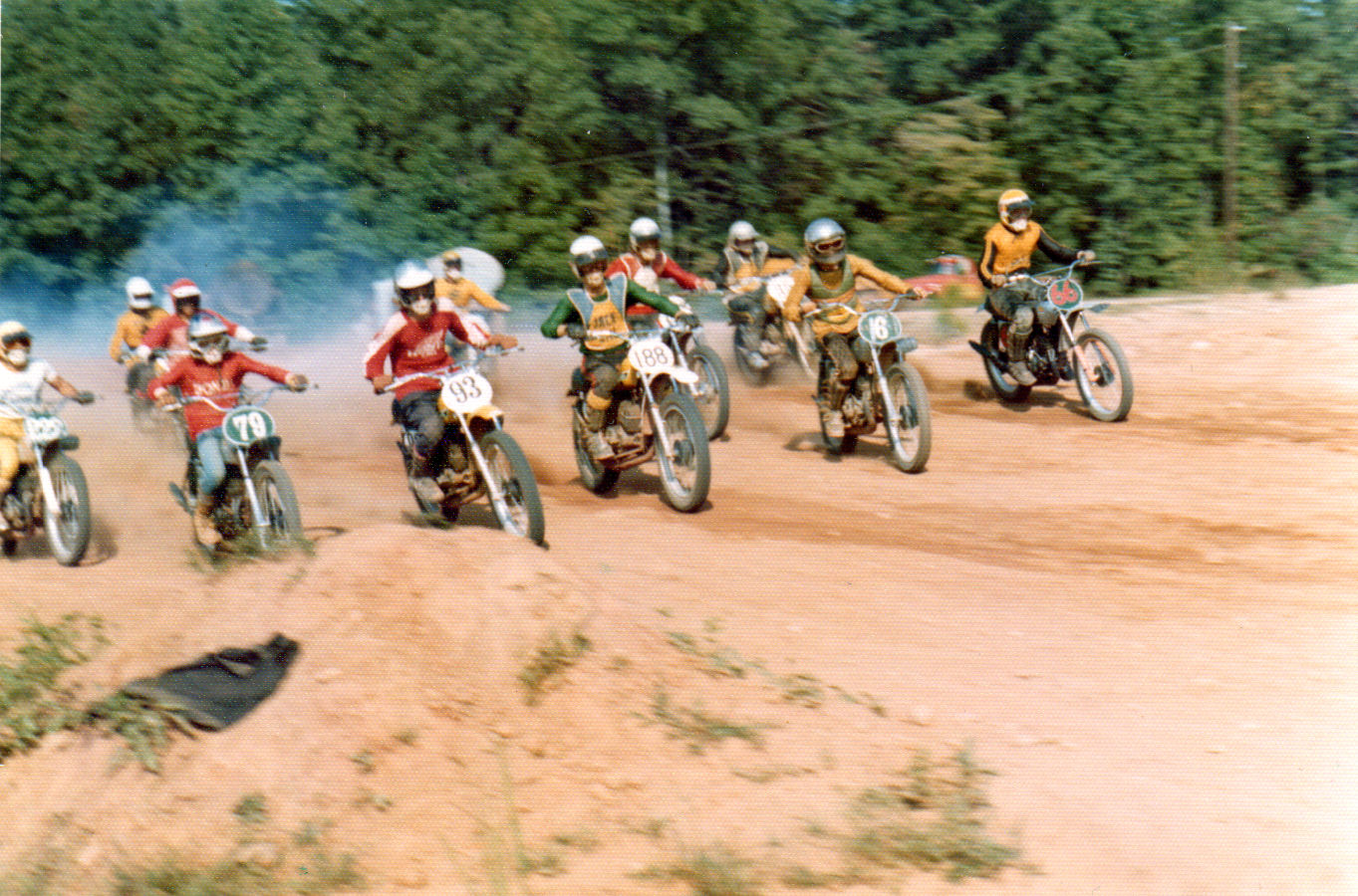 Jack races into first turn - Jack_Gill - Motocross Pictures - Vital MX