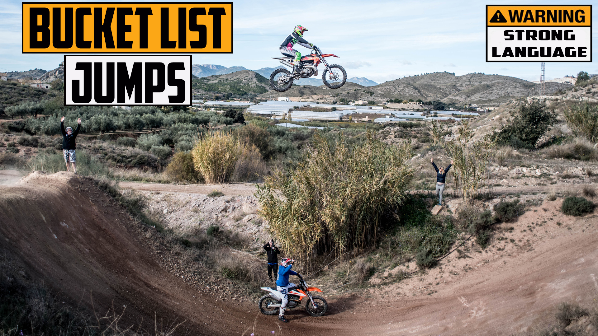 Sending Europe's Gnarliest Motocross Double on a CR500 & KTM 250SX Two ...