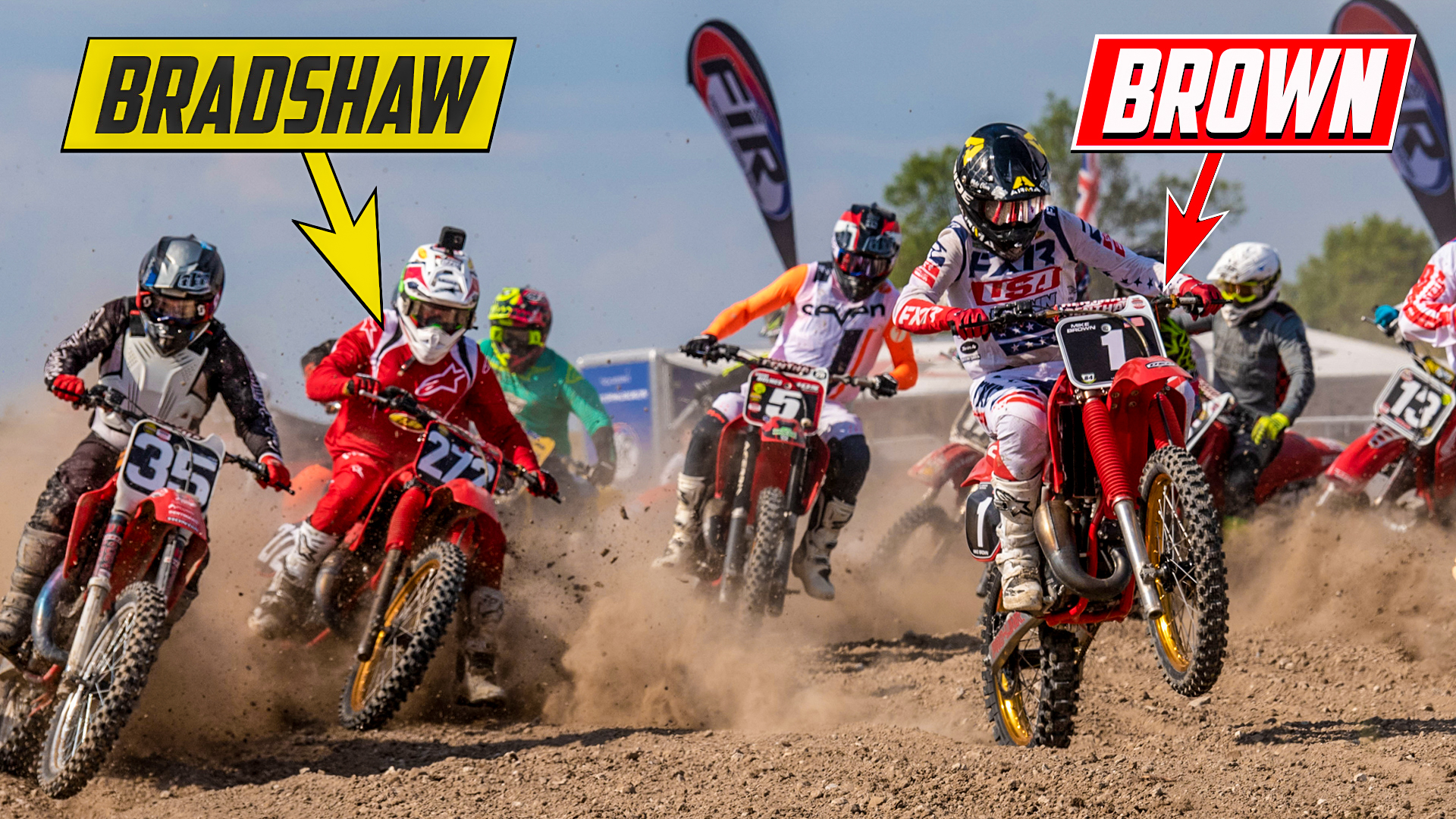 Bradshaw vs. Brown | Amazing 2 Stroke Battle at 2022 VMXDN! - www ...