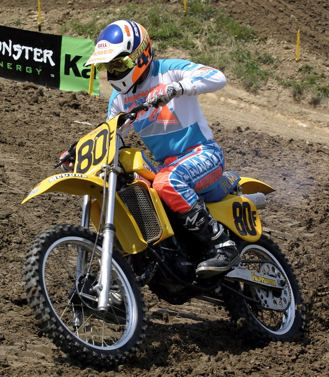 Dave Hand on my RM125 at HP - Mosher - Motocross Pictures - Vital MX