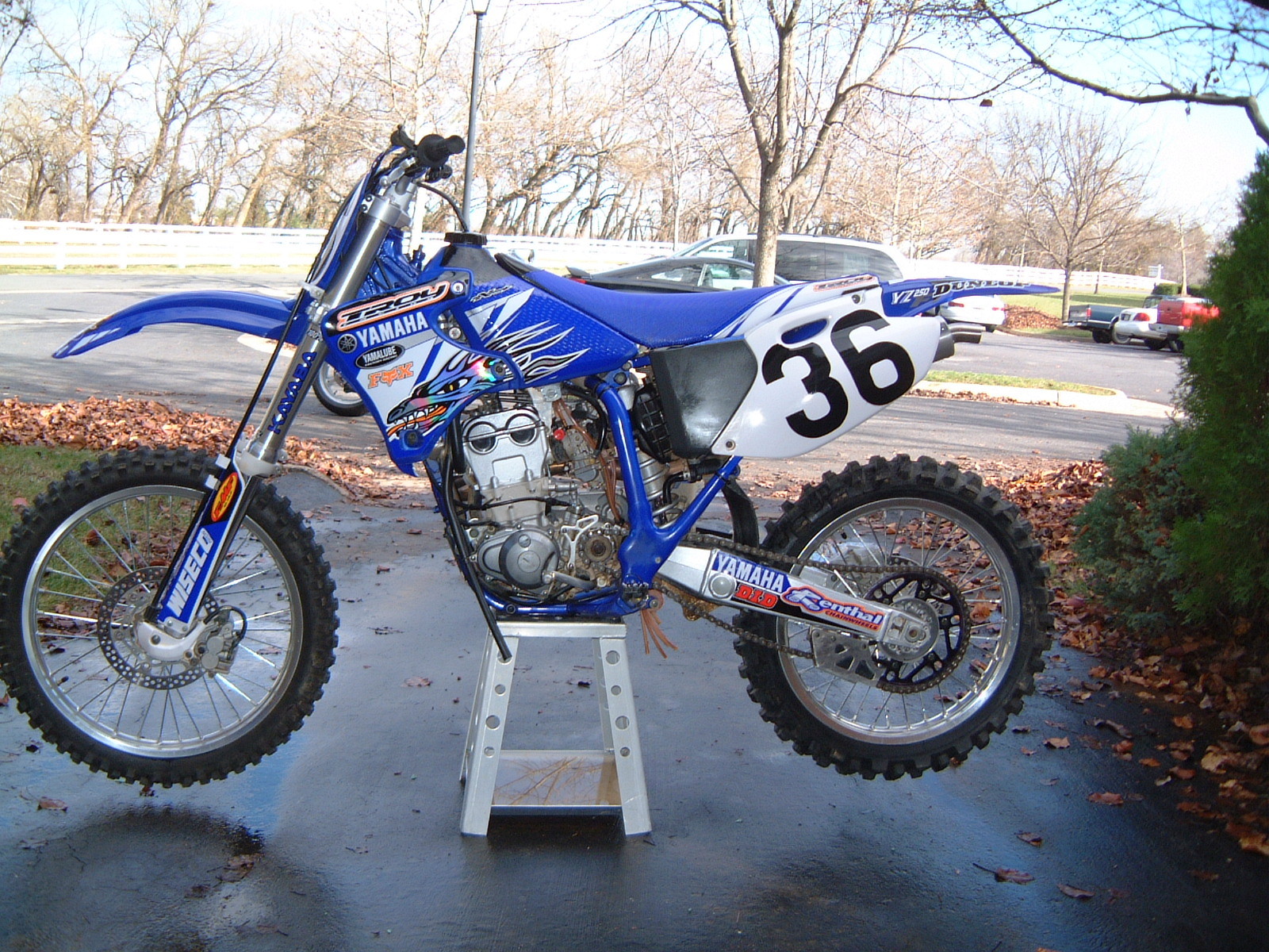 Tony Blazier's 2001 Yamaha YZ250F - tblazier's Bike Check - Vital MX