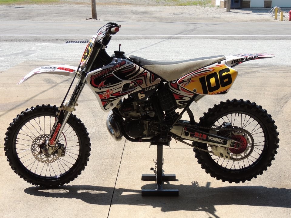96 YZ 250 - ftball90's Bike Check - Vital MX