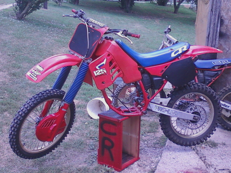 1987 cr125 forks and frame done - Jeremy_Cook - Motocross Pictures ...