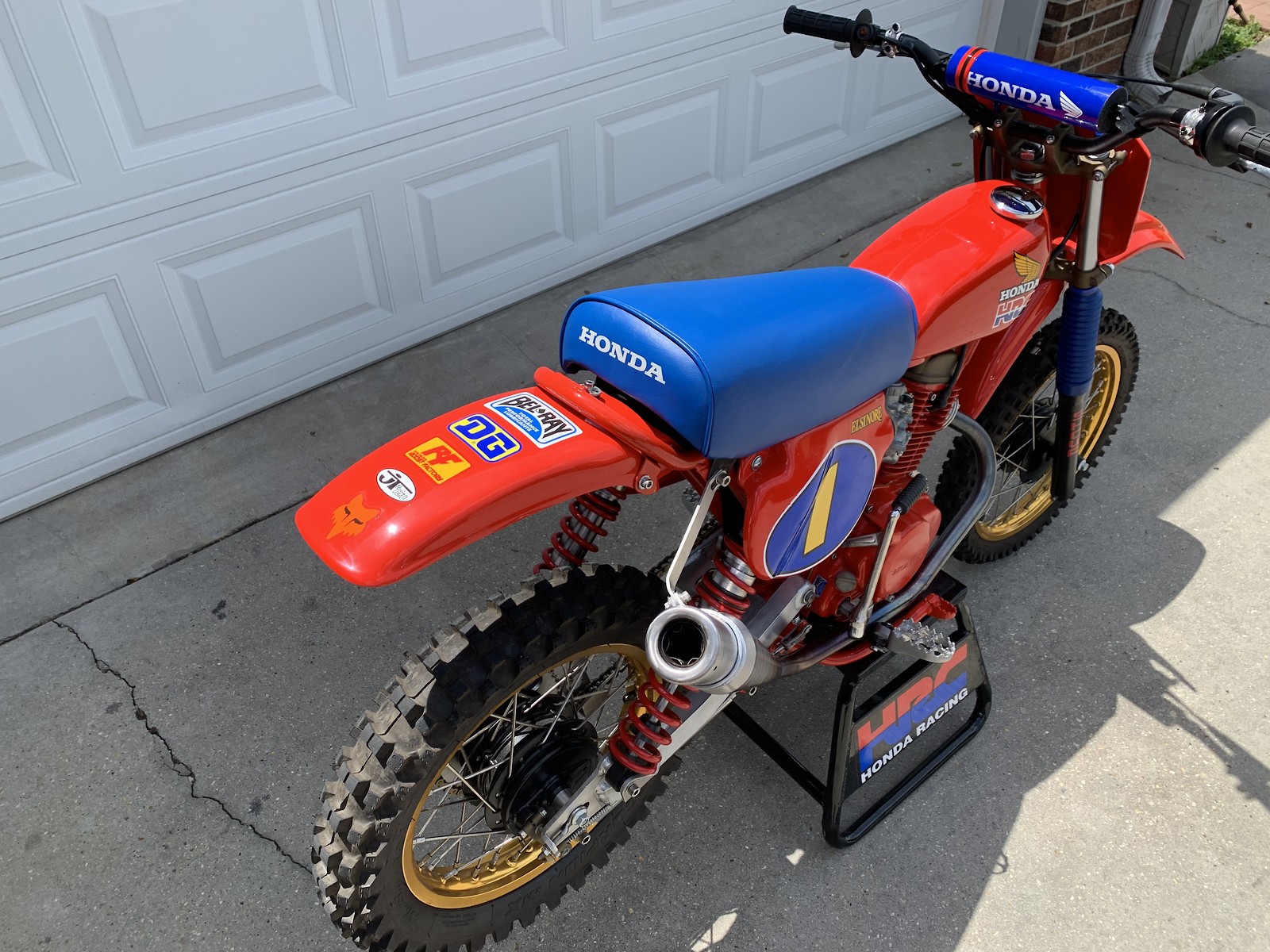 77 Honda XR75 Resto/Mod - Yzf916's Bike Check - Vital MX