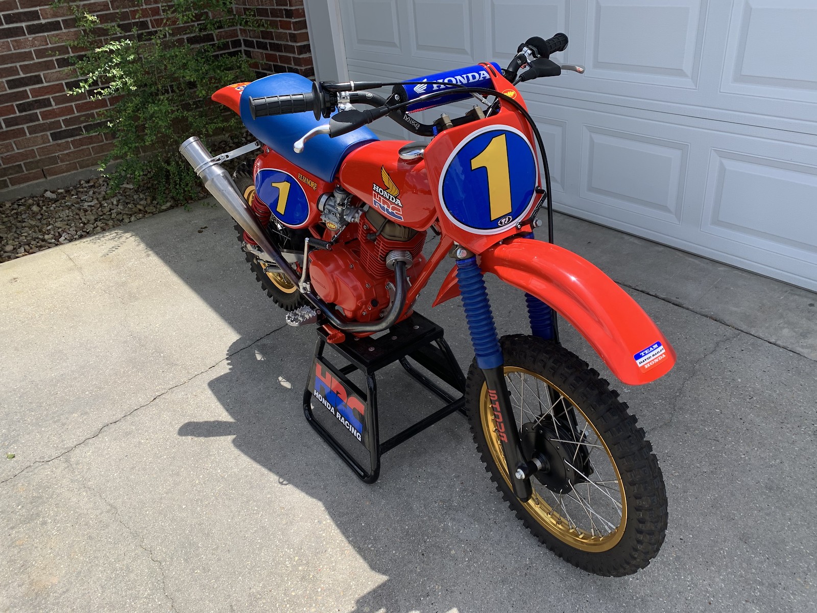 77 Honda XR75 Resto/Mod - Yzf916's Bike Check - Vital MX