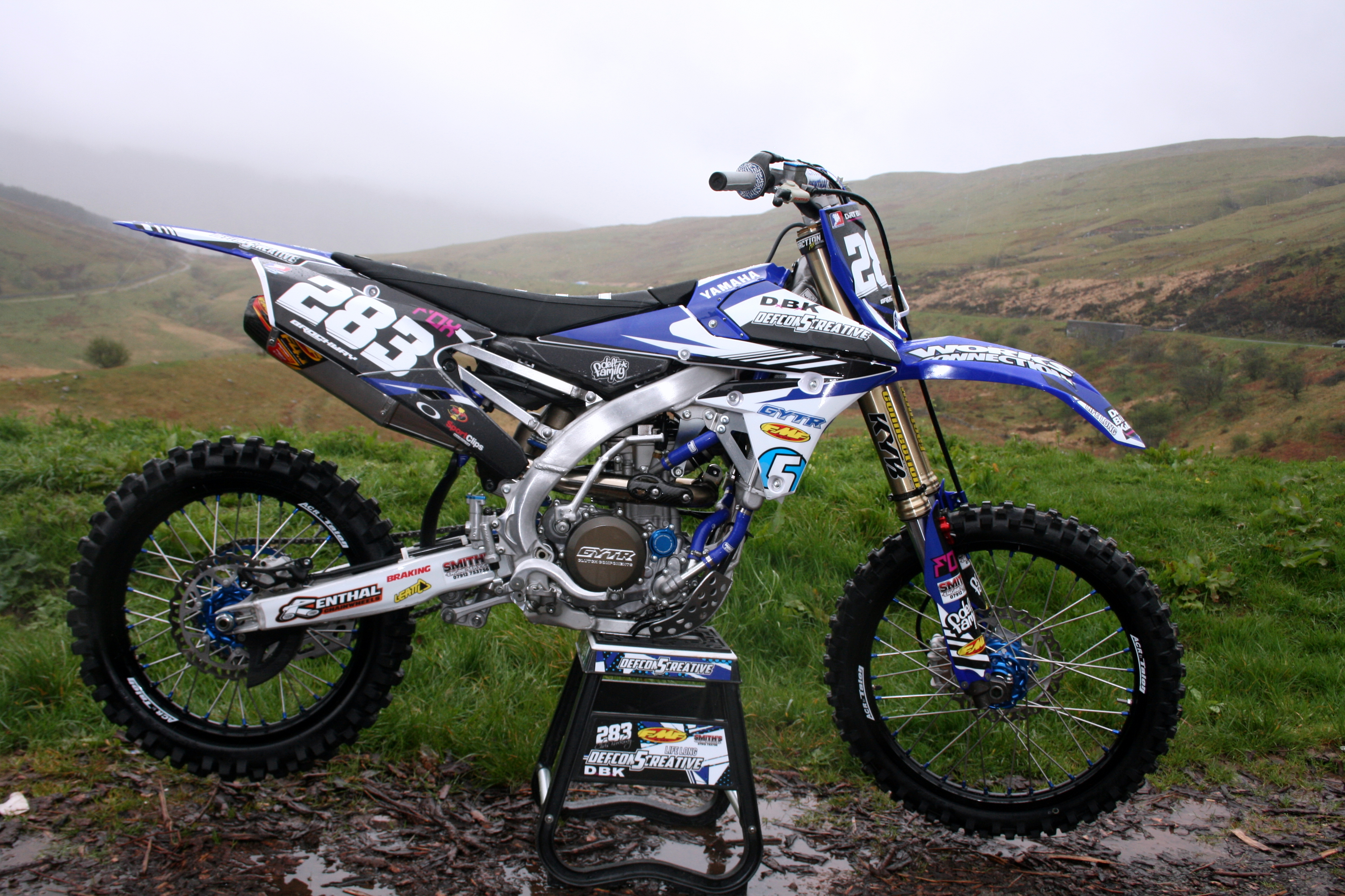 2014 Defcon5 Creative YZ250F - CB283's Bike Check - Vital MX