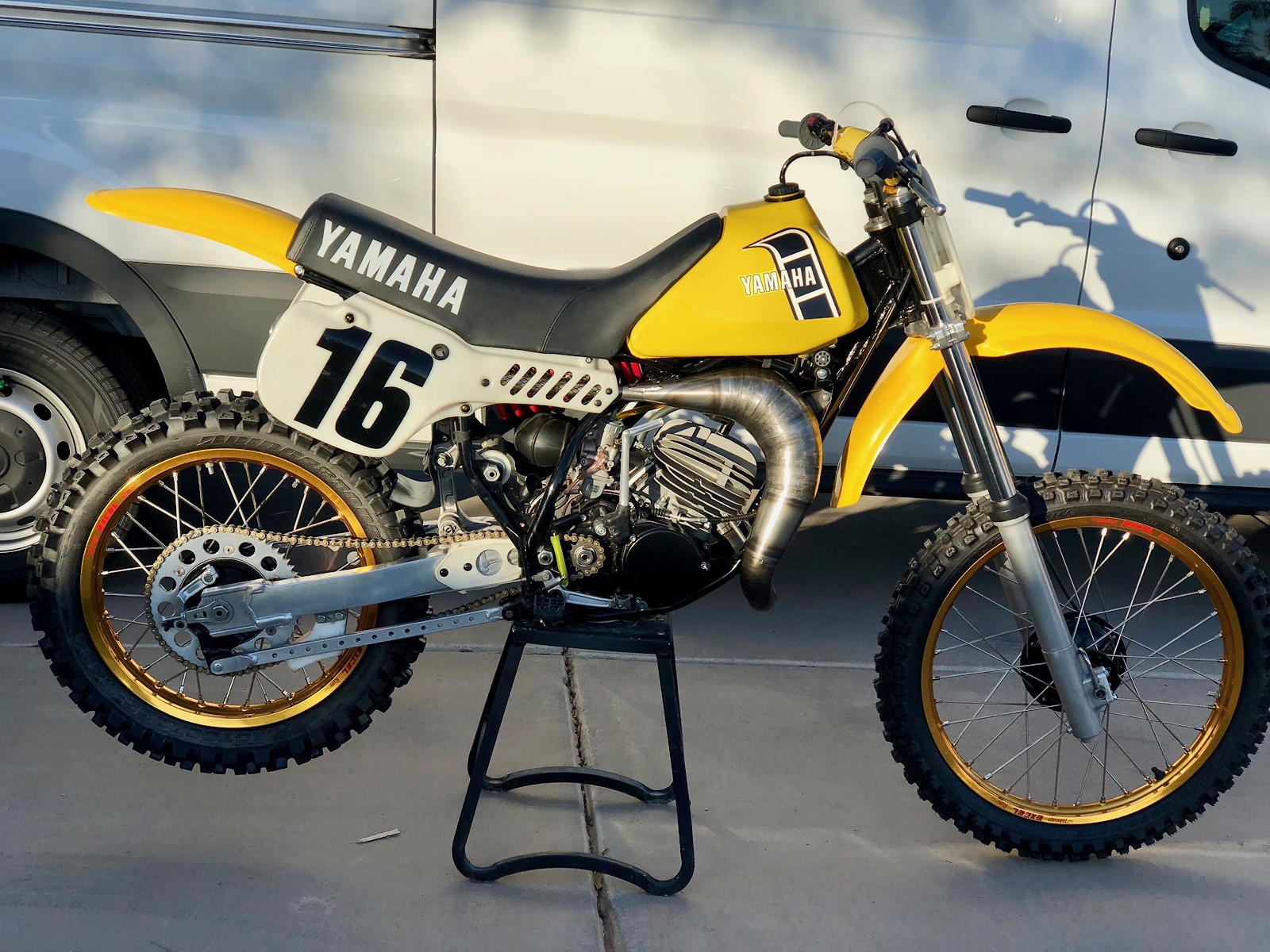 '82 Yamaha YZ100 - brownmrr - Motocross Pictures - Vital MX