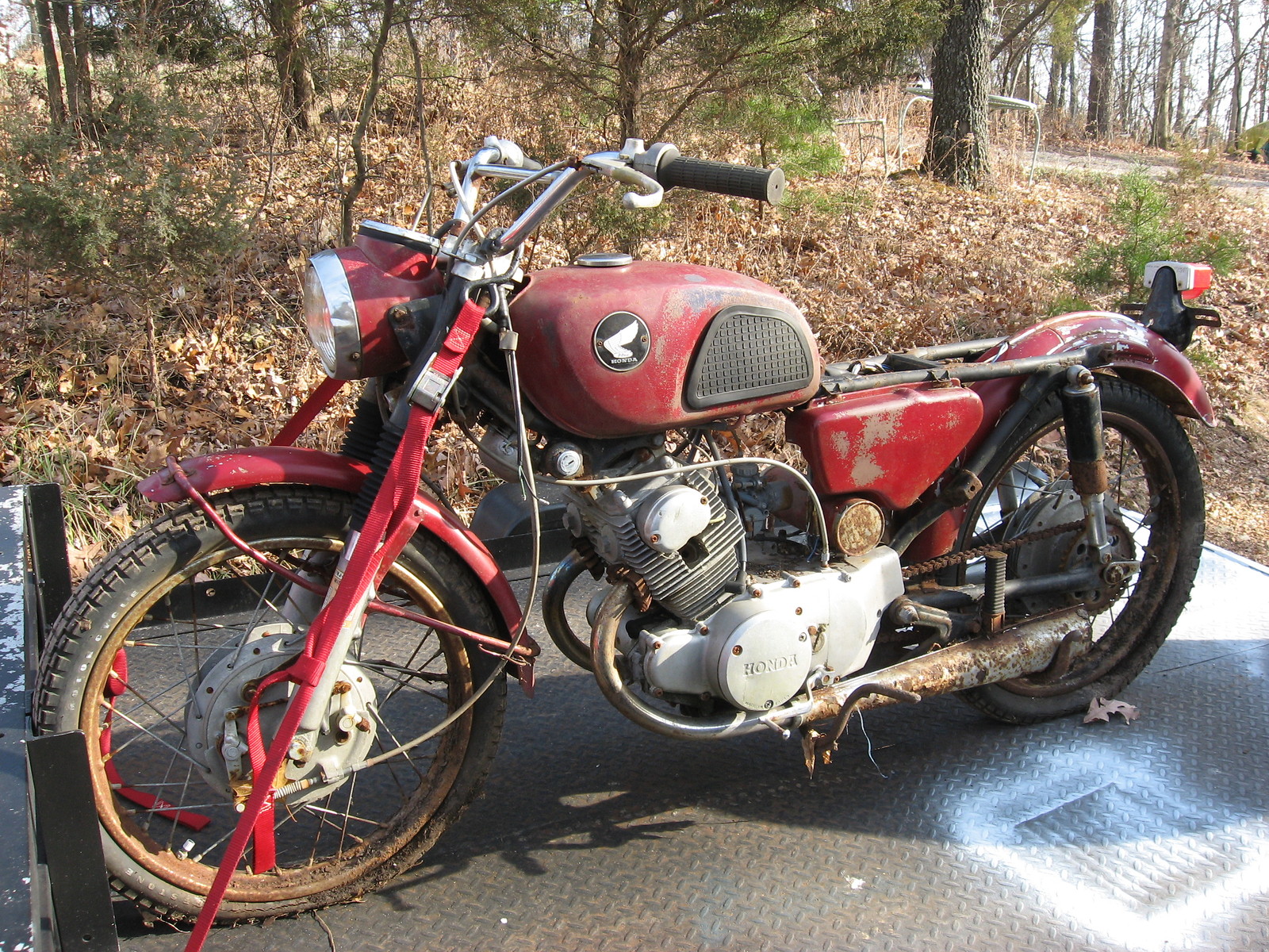 1966 Honda CB160 1-4-09 (1) - Cautrellb - Motocross Pictures - Vital MX