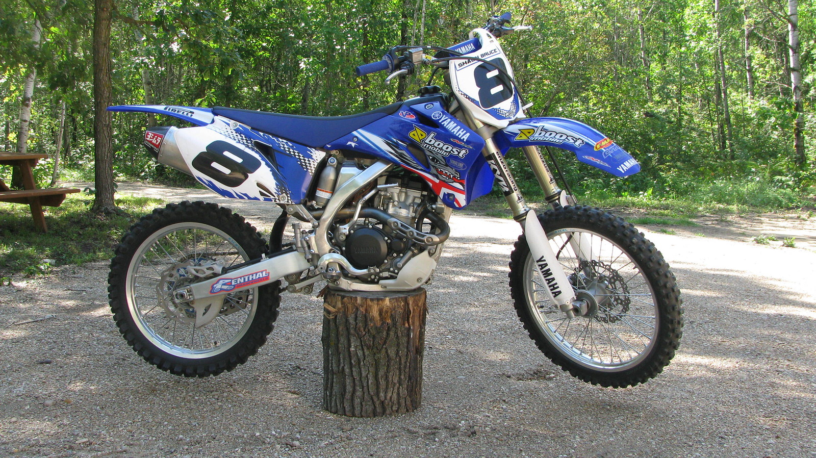 Shaun's Yamaha YZ250f - 09 YZ250F's Bike Check - Vital MX