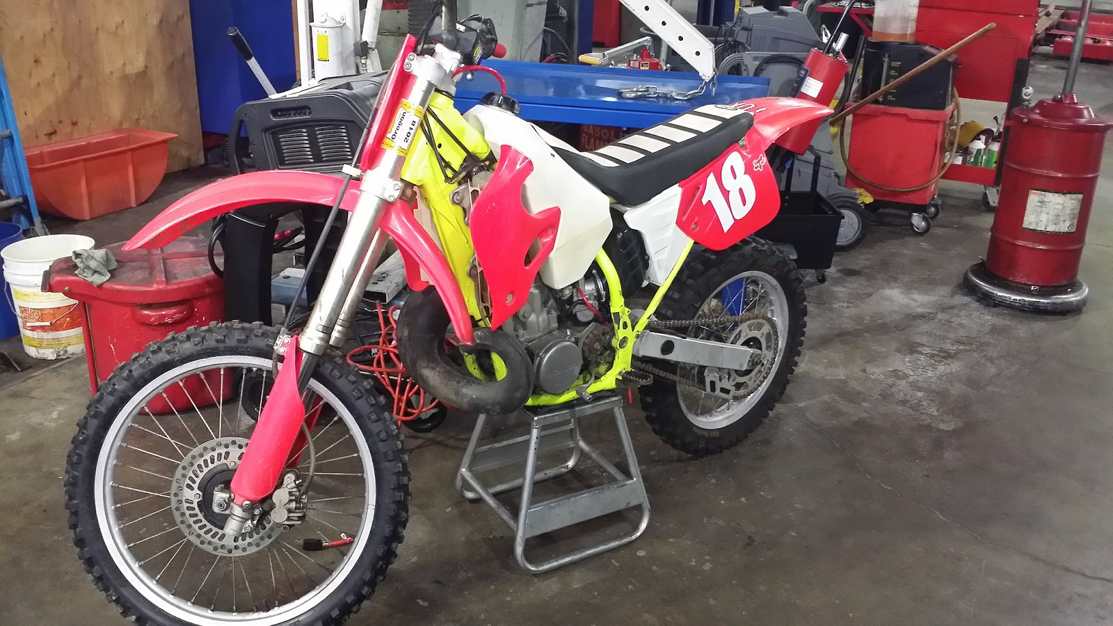 1993 CR250R project - mchonda2's Bike Check - Vital MX