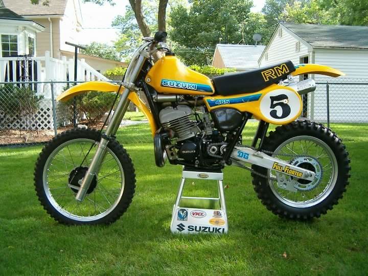1981 Suzuki RM465 resto racer - rob.boucher.547's Bike Check - Vital MX