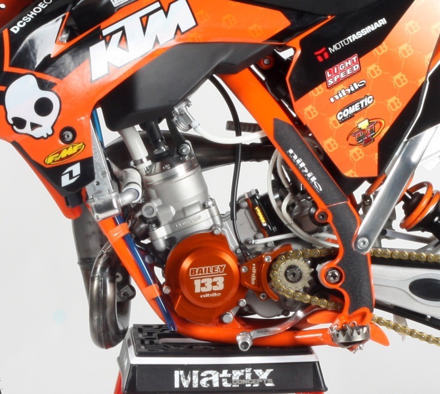 Jordan Bailey's Orange Brigade KTM 85 - WMR Nihilo's Bike Check - Vital MX