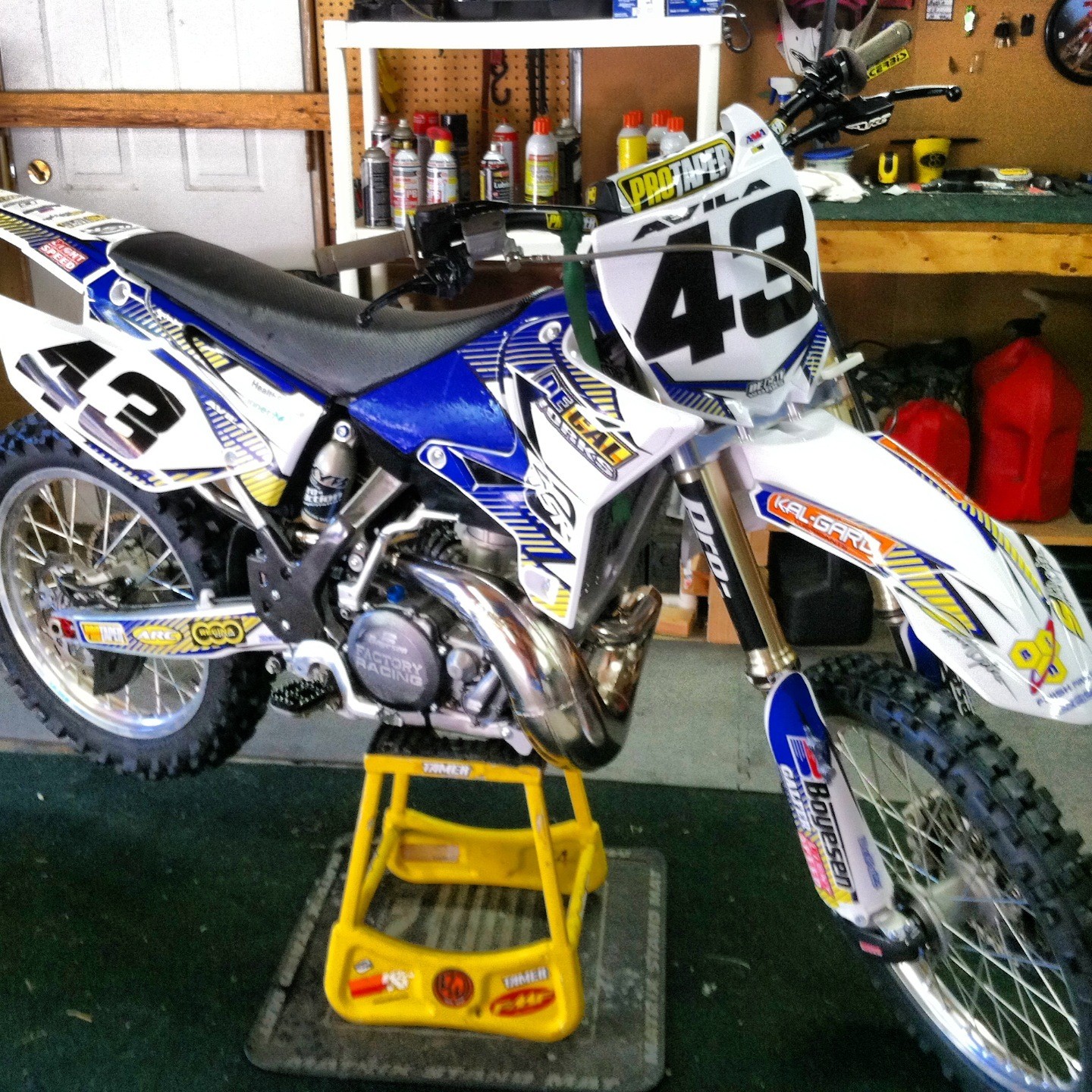 My Custom Built YZ 250 - avilarr43's Bike Check - Vital MX