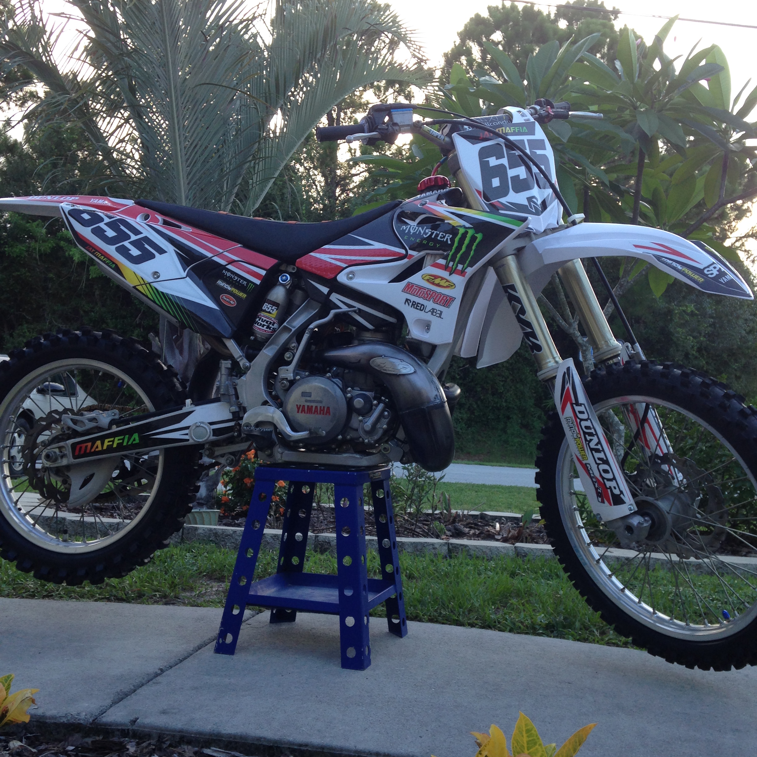 Custom YZ 250 - Roostarvo's Bike Check - Vital MX