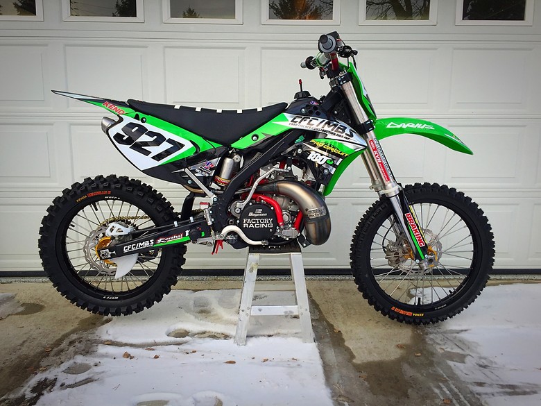 2004 KX 250 2-stroke Before and After - Fischer927's Bike Check - Vital MX