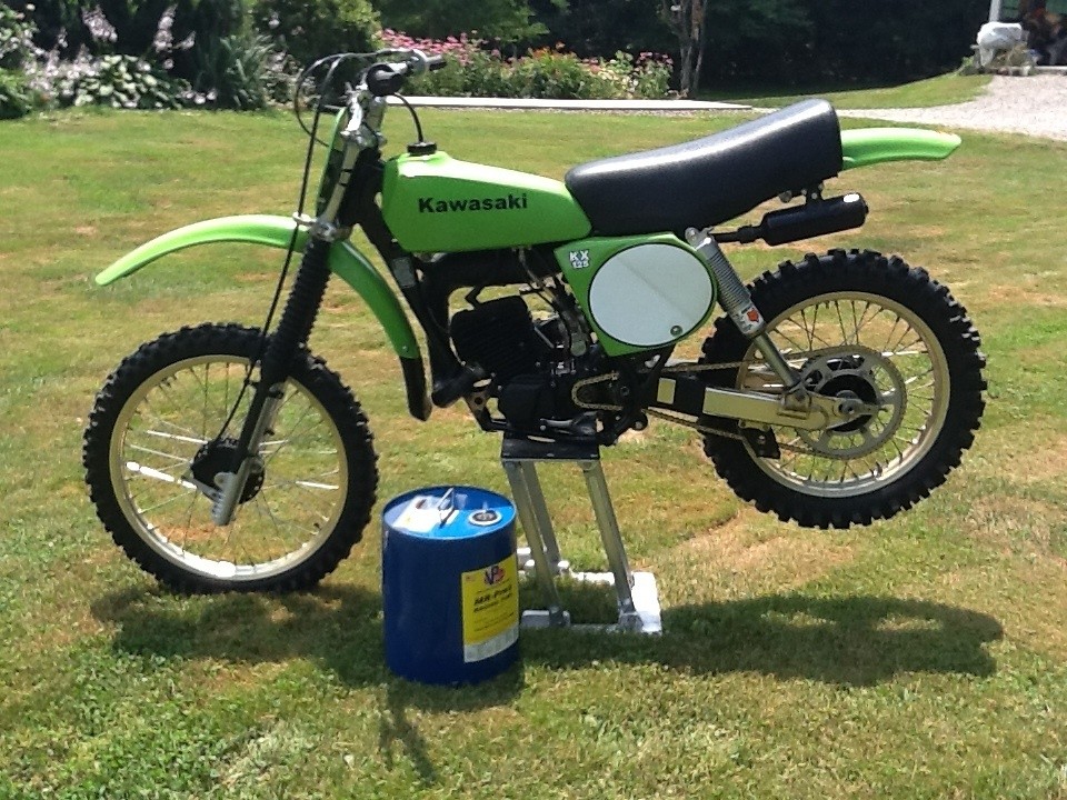 1978 Kawasaki KX125 - domoguchi's Bike Check - Vital MX