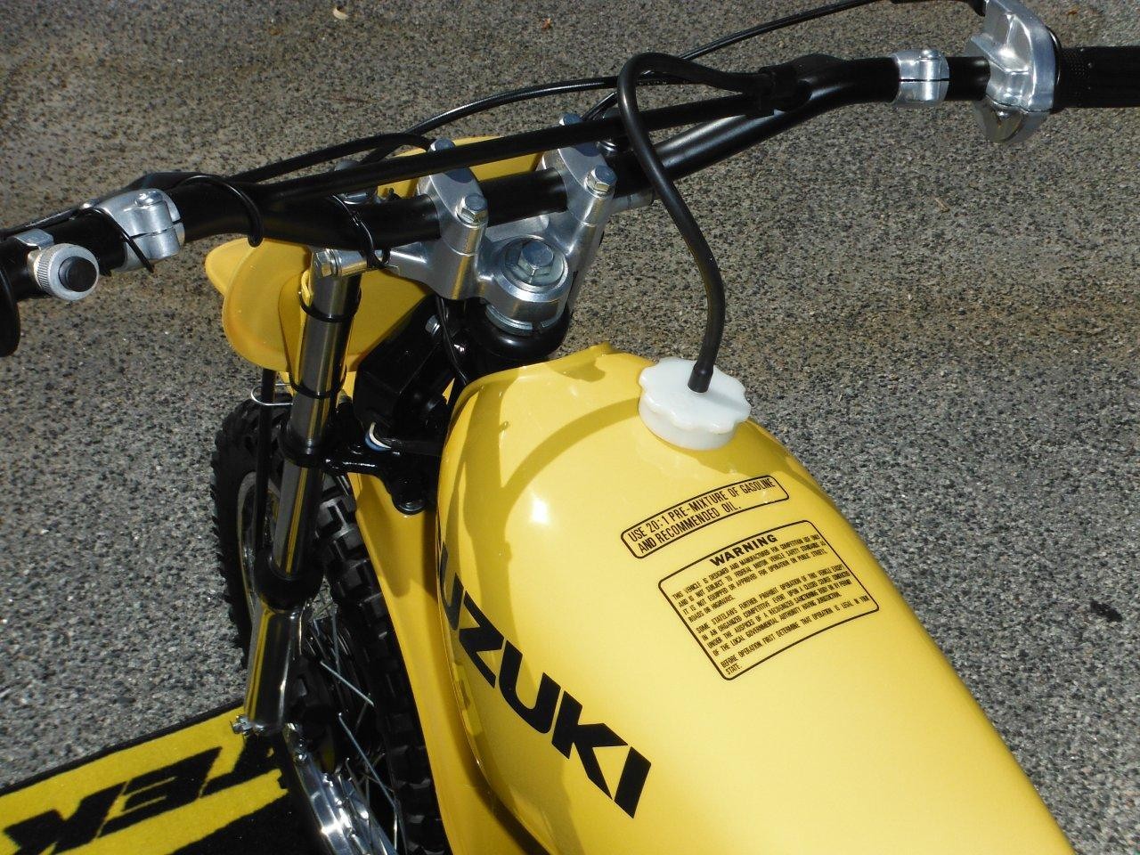 1977 Suzuki RM80B - Dick Trickle's Bike Check - Vital MX