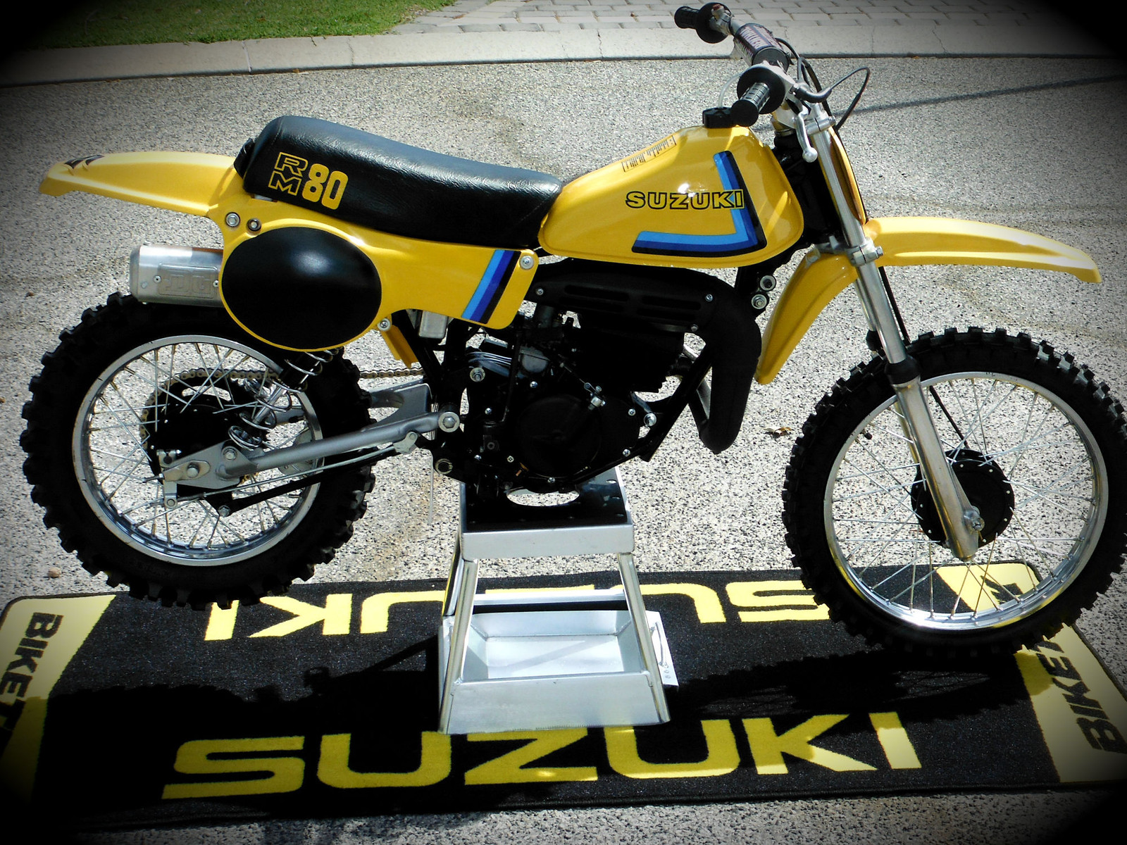 1979 Suzuki RM80N - Dick Trickle's Bike Check - Vital MX