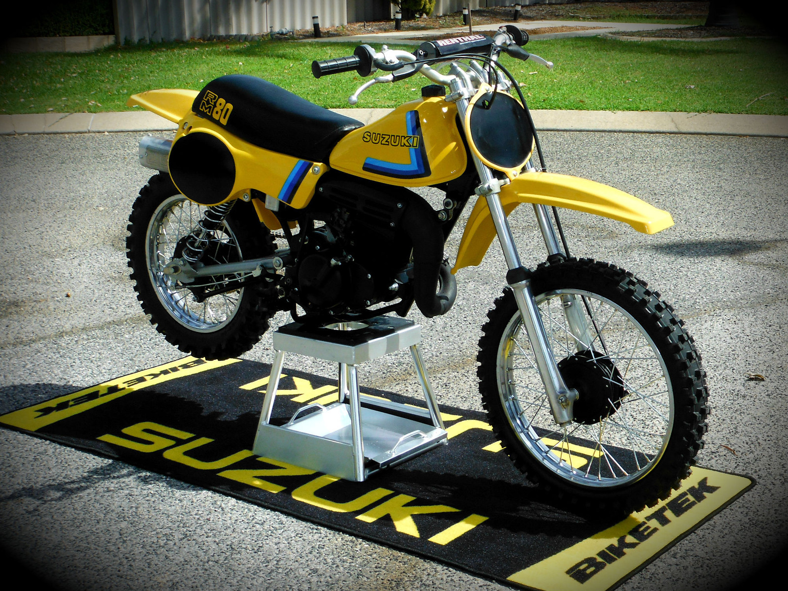 1979 Suzuki RM80N - Dick Trickle's Bike Check - Vital MX