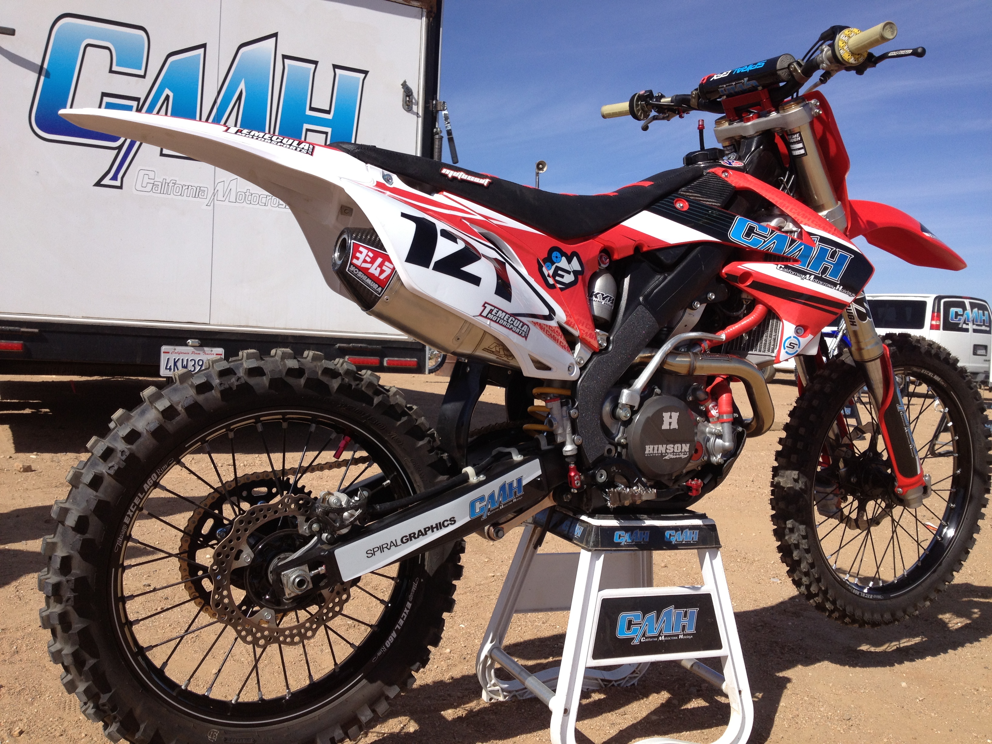 California Mx Holidays's Honda - California Mx Holidays's Bike Check ...