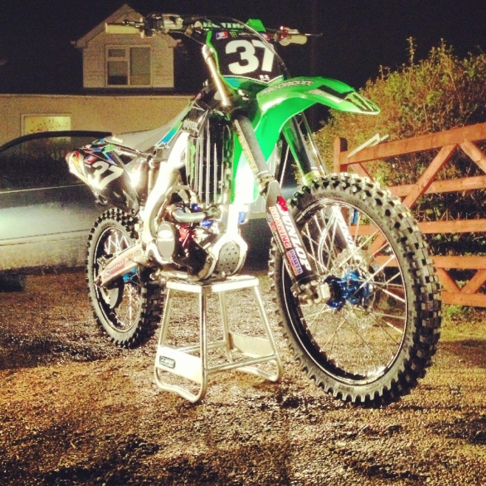 Dean Hayden"s 2013 pro circuit Kawasaki - Deano37's Bike Check - Vital MX