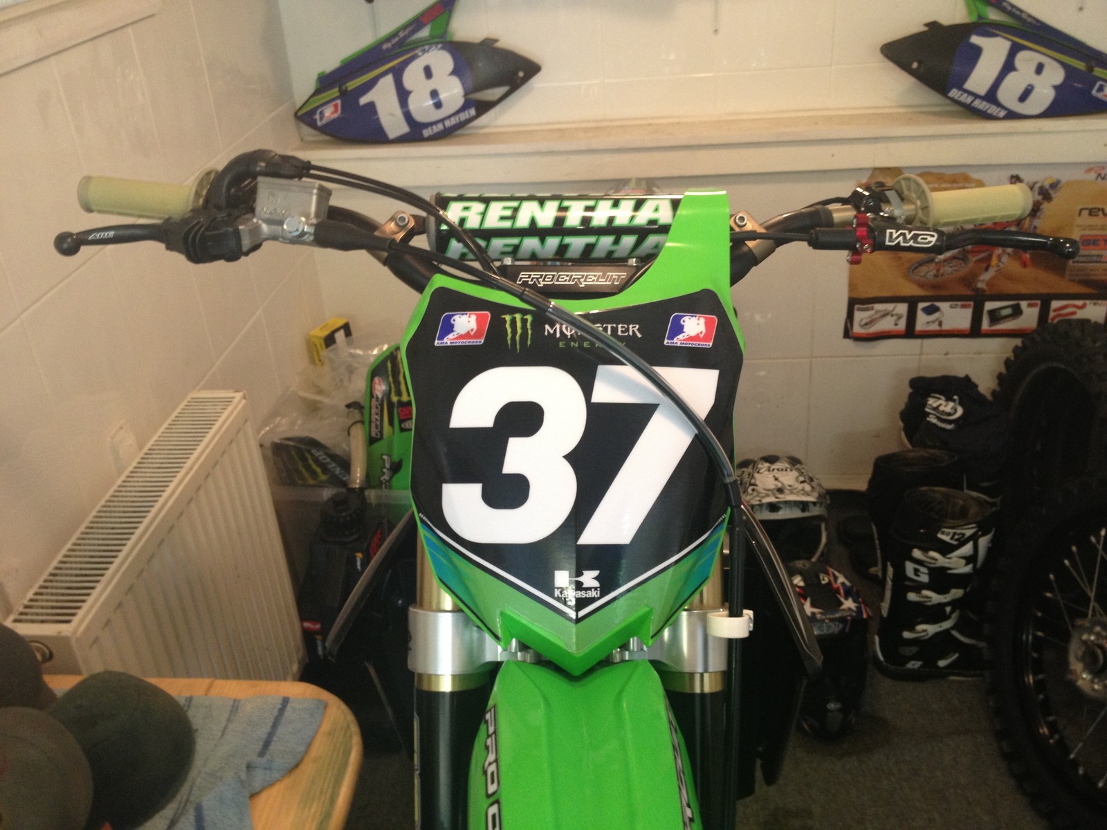 Dean Hayden's 2013 procircuit kx250f - Deano37's Bike Check - Vital MX