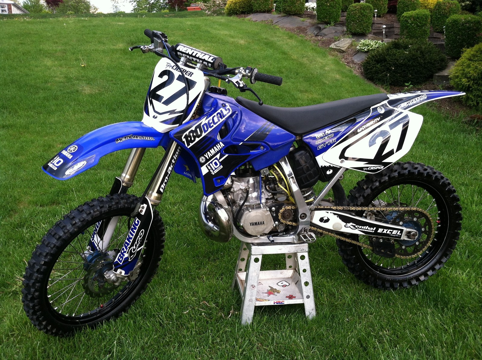 2005 YZ 250 (2-Stroke) - Tyler Casper #27's Bike Check - Vital MX