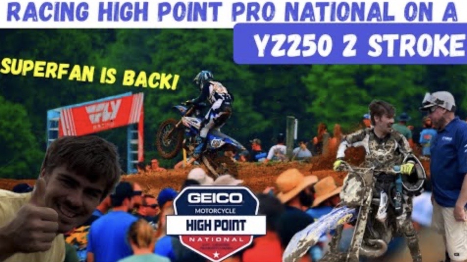 Matt Burkeen's Vlog | Racing the High Point Pro National on a YZ250 Two ...