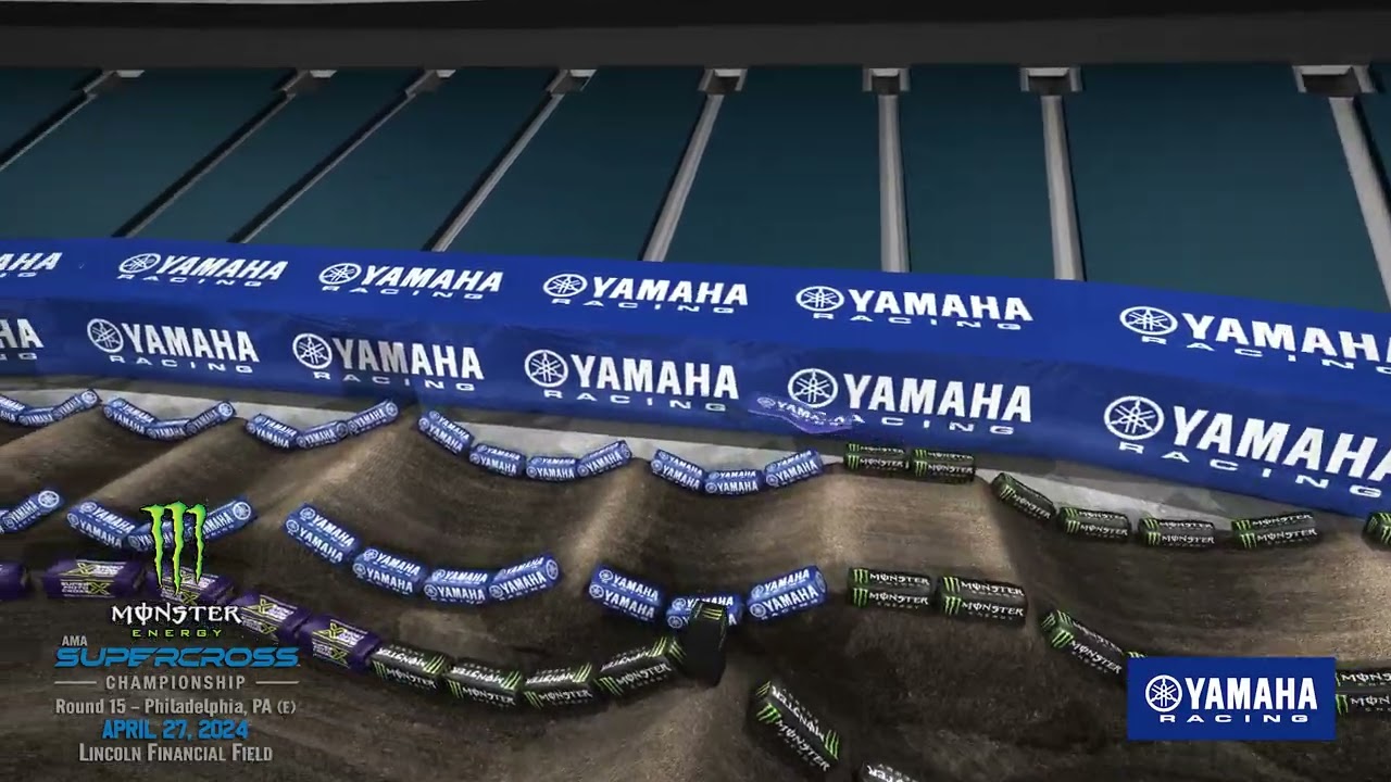 Animated Track Map | 2024 Philadelphia Supercross - GD2 - Motocross ...