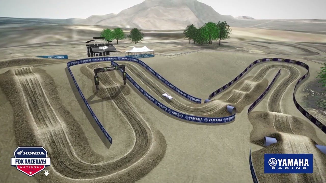 Animated Track Map | 2024 Fox Raceway Motocross National - GD2 ...