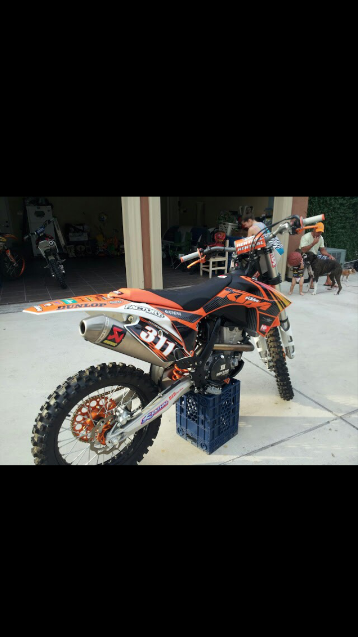 2012 KTM 350 SX-F - Hunter Maley's Bike Check - Vital MX