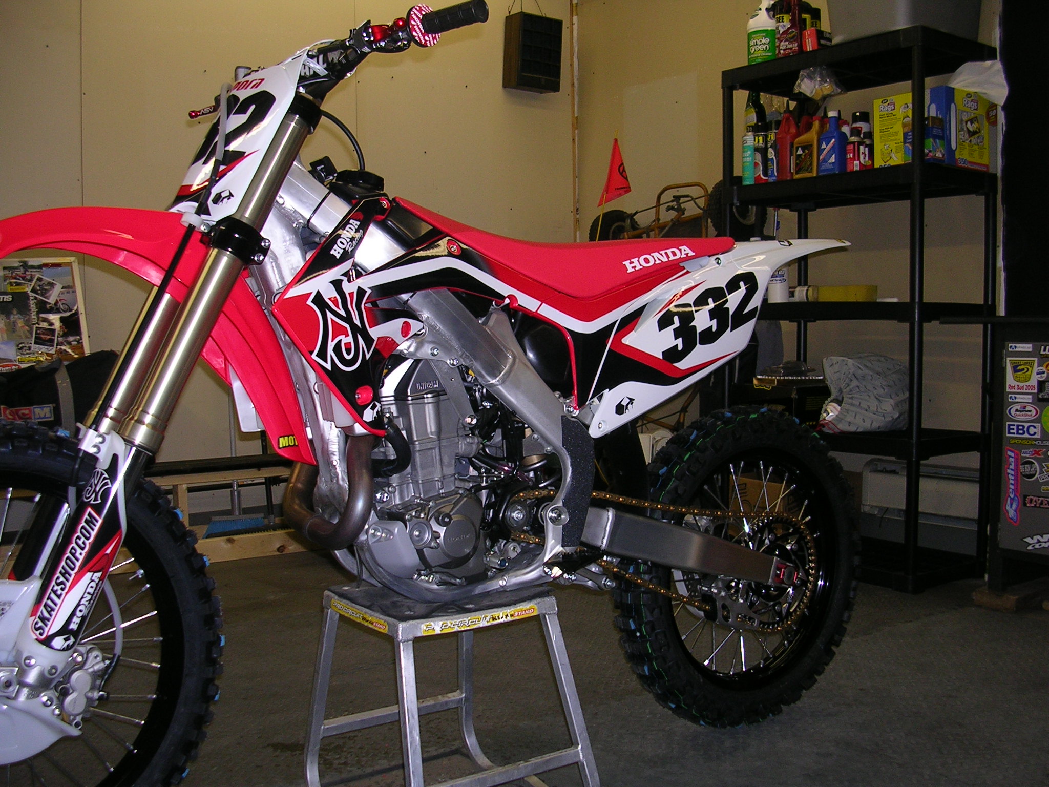 Vortex Sprocket/DID Gold Chain - Camp332 - Motocross Pictures - Vital MX