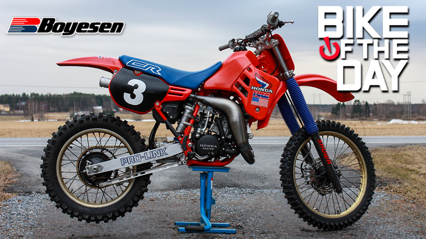 1986 Honda CR 125 Johnny O'Mara tribute - JMX82's Bike Check - Vital MX