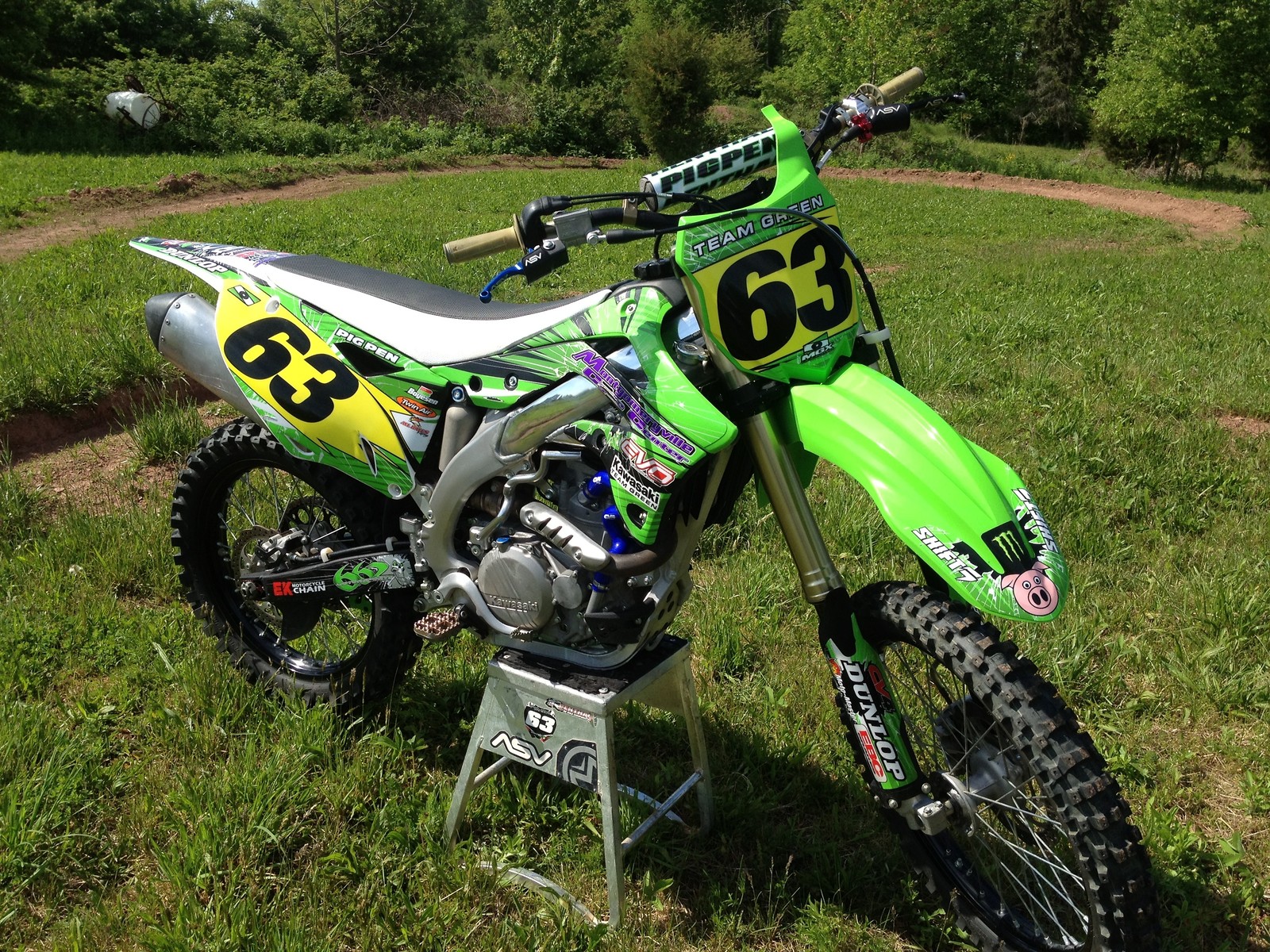 Pig Pen s 2013 KX450F Pigpen63 s Bike Check Vital MX pig-pen-s-2013-kx450f-pigpen63-s-bike-check-vital-mx