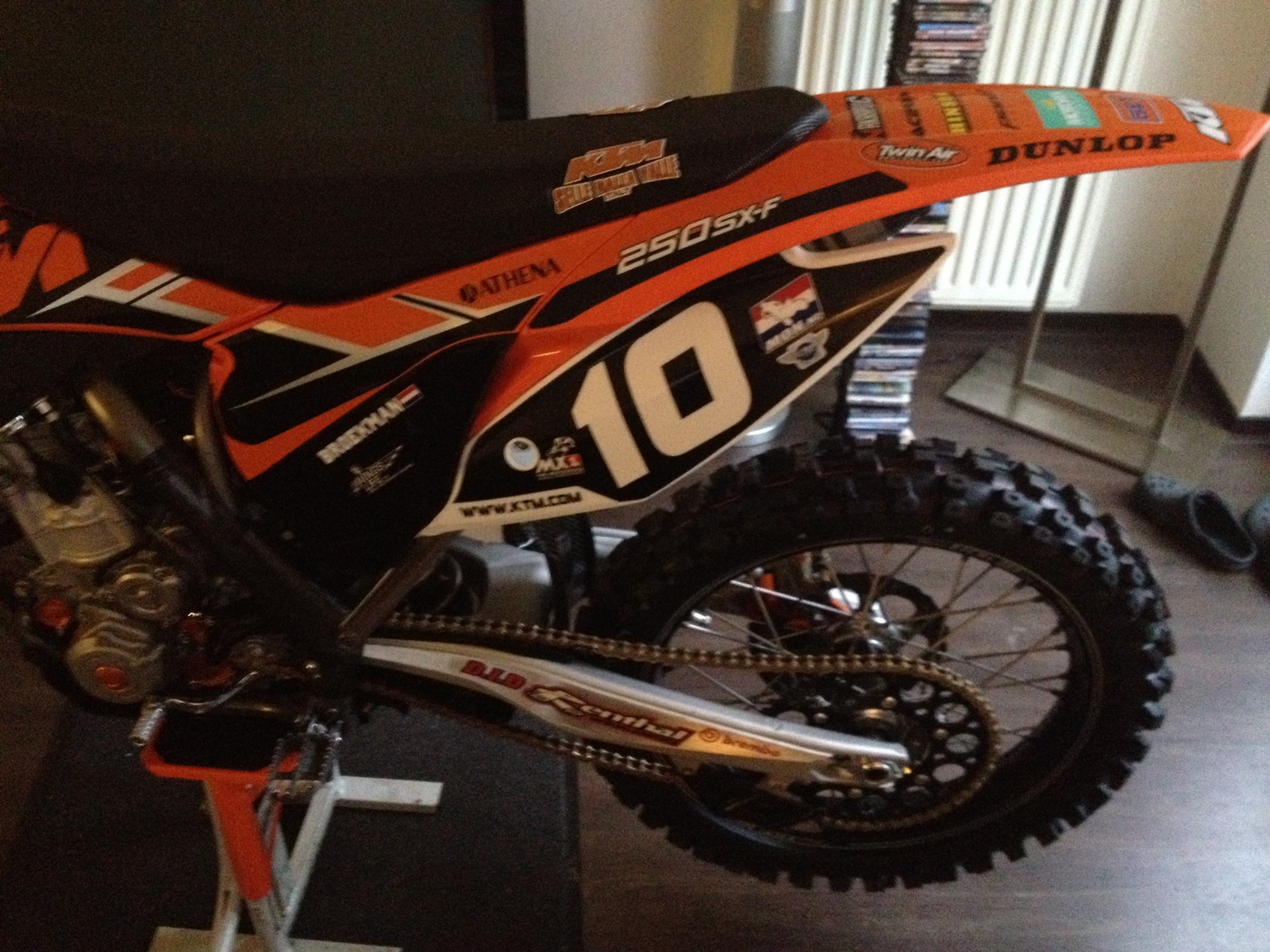 KTM Factory Replica bike - lokki's Bike Check - Vital MX