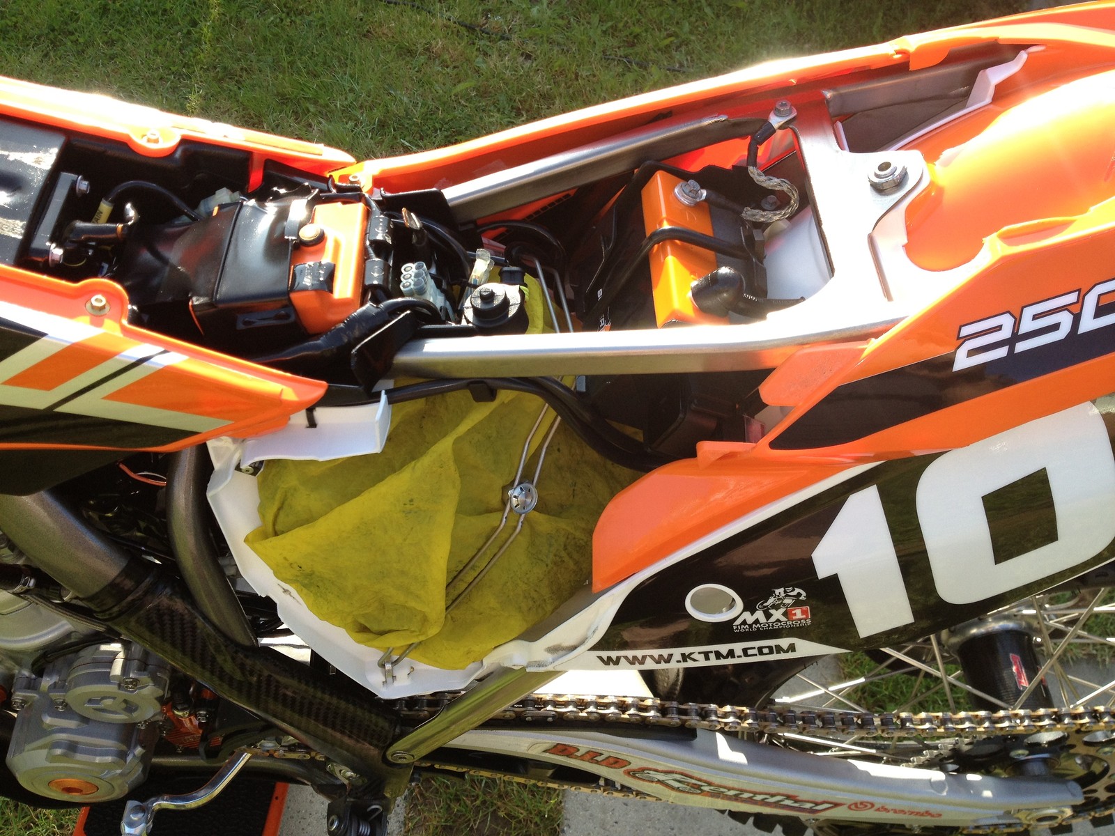 KTM Factory Replica bike - lokki's Bike Check - Vital MX