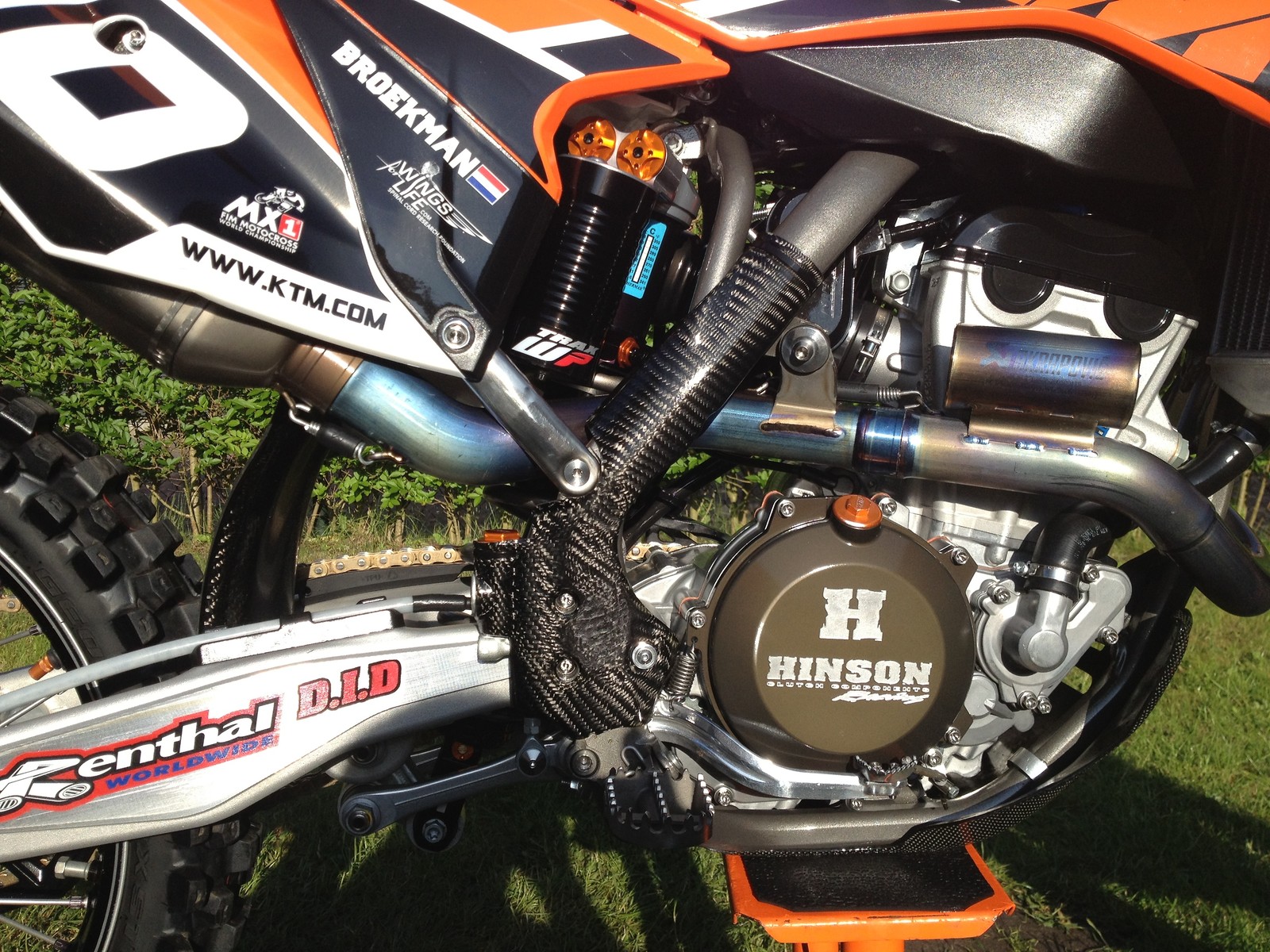 KTM Factory Replica bike - lokki's Bike Check - Vital MX