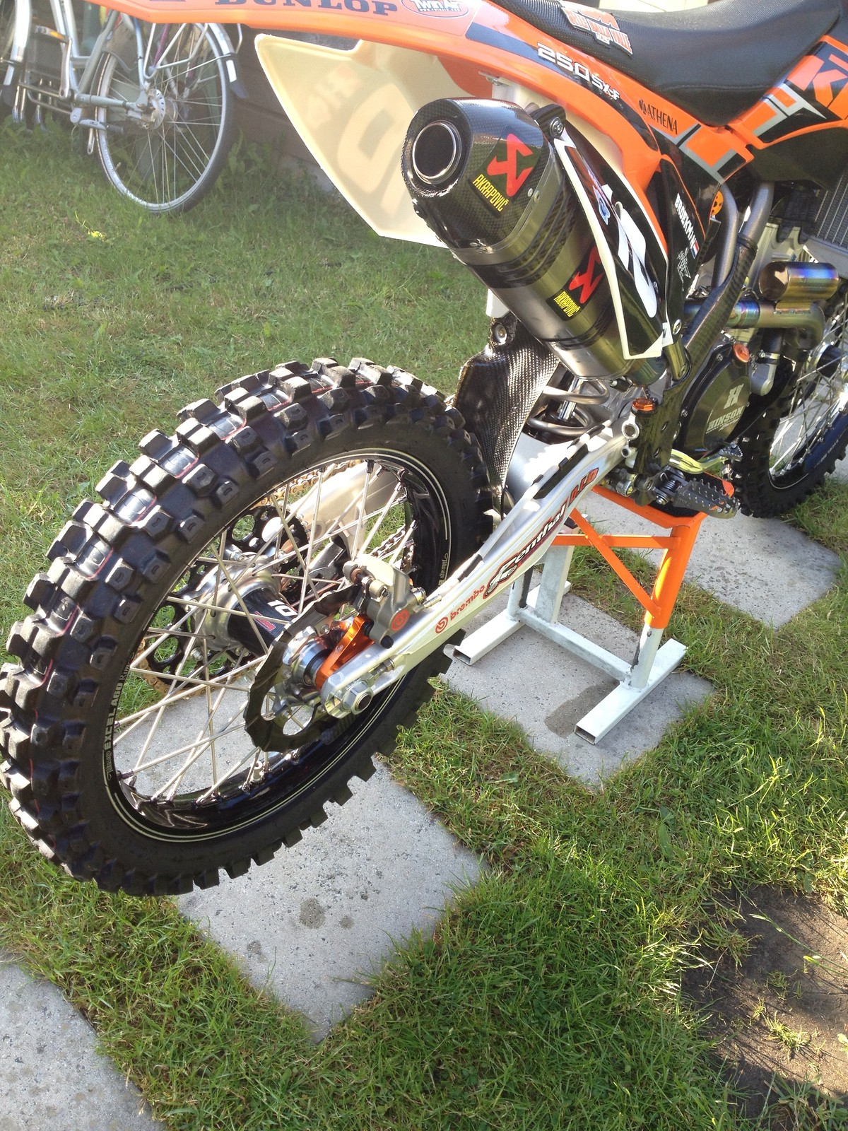 KTM Factory Replica bike - lokki's Bike Check - Vital MX
