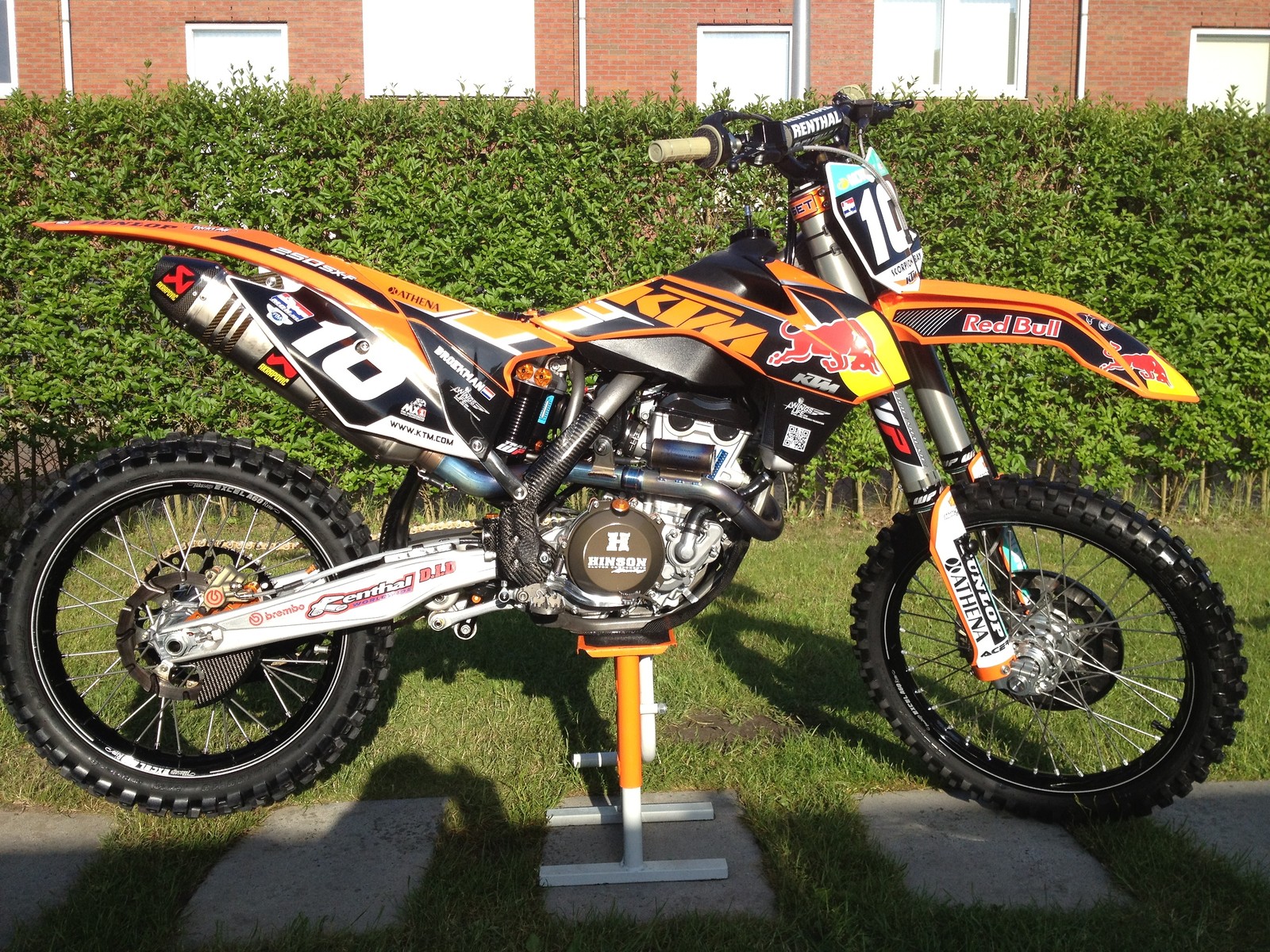KTM Factory Replica bike - lokki's Bike Check - Vital MX