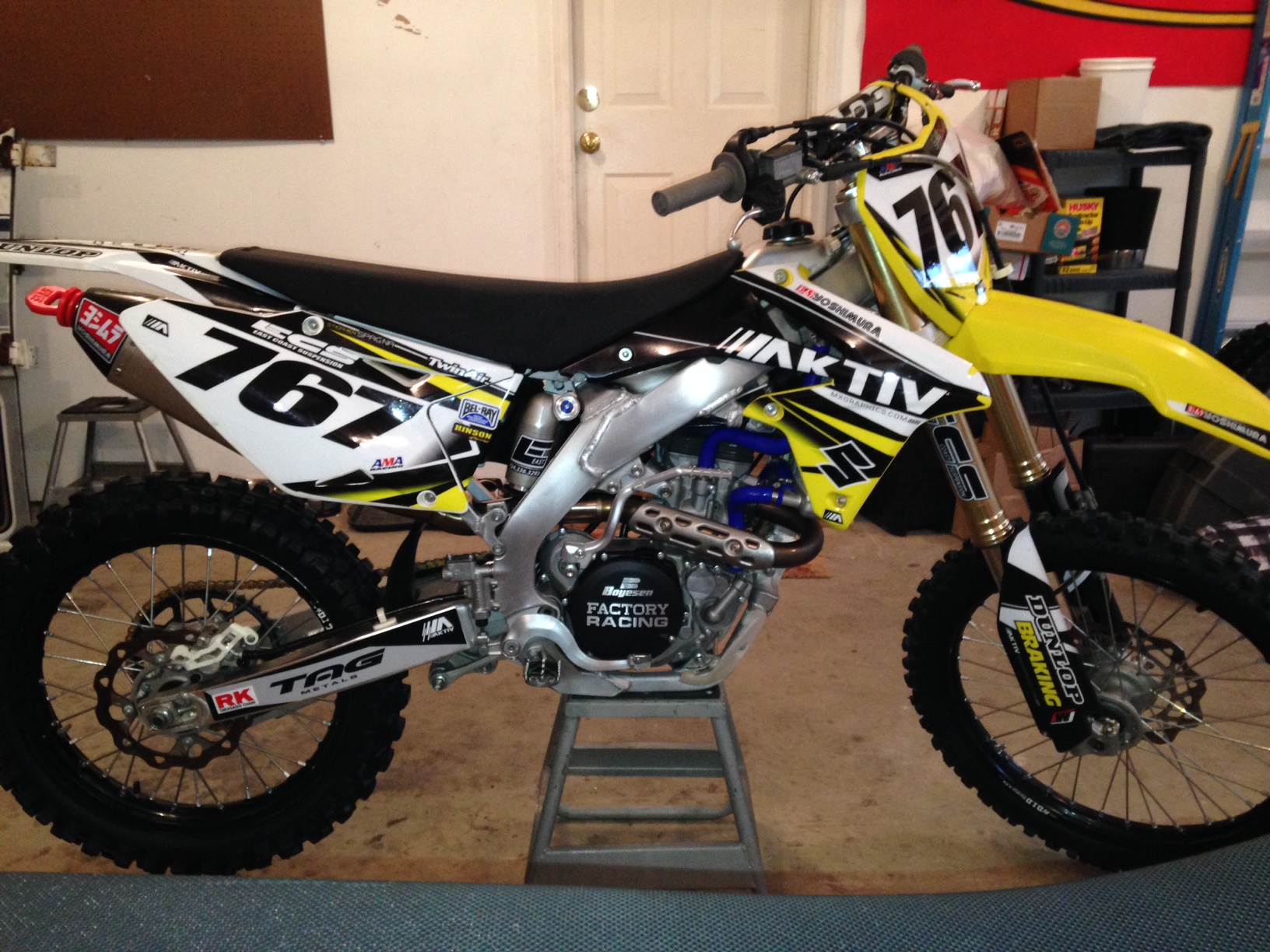 2013 RMZ 450 - Spagina767's Bike Check - Vital MX