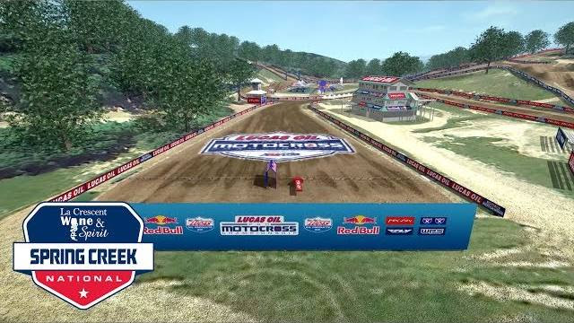 Animated Track Map: Spring Creek MX - ocscottie - Motocross Videos ...