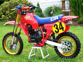 BBR 1983 WORKS HONDA CR60 - ocscottie - Motocross Videos - Vital MX