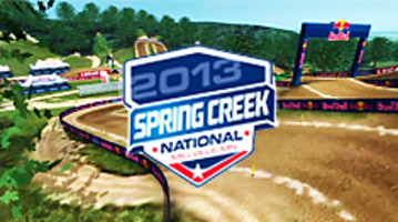 2013 Spring Creek Animated Track Map - ocscottie - Motocross Videos ...