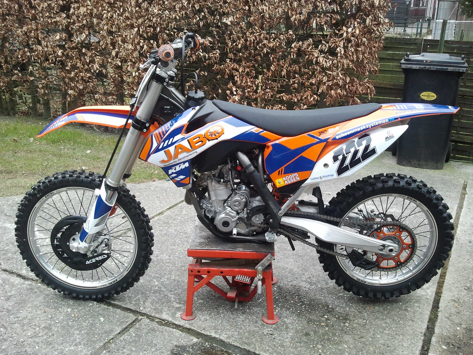2013 KTM SXF 350 - MXP222's Bike Check - Vital MX