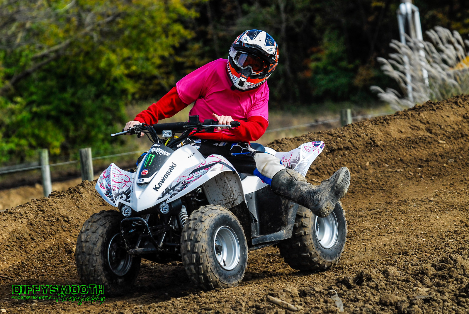 Quad Pink - DiffySmooth - Motocross Pictures - Vital MX