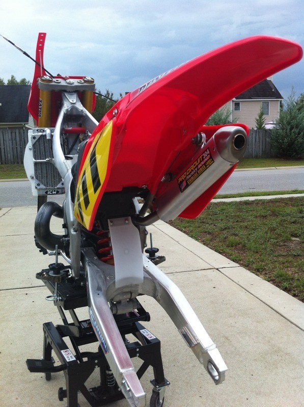 2004 CR500 Aluminum Frame Conversion - respect_the_beast's Bike Check ...